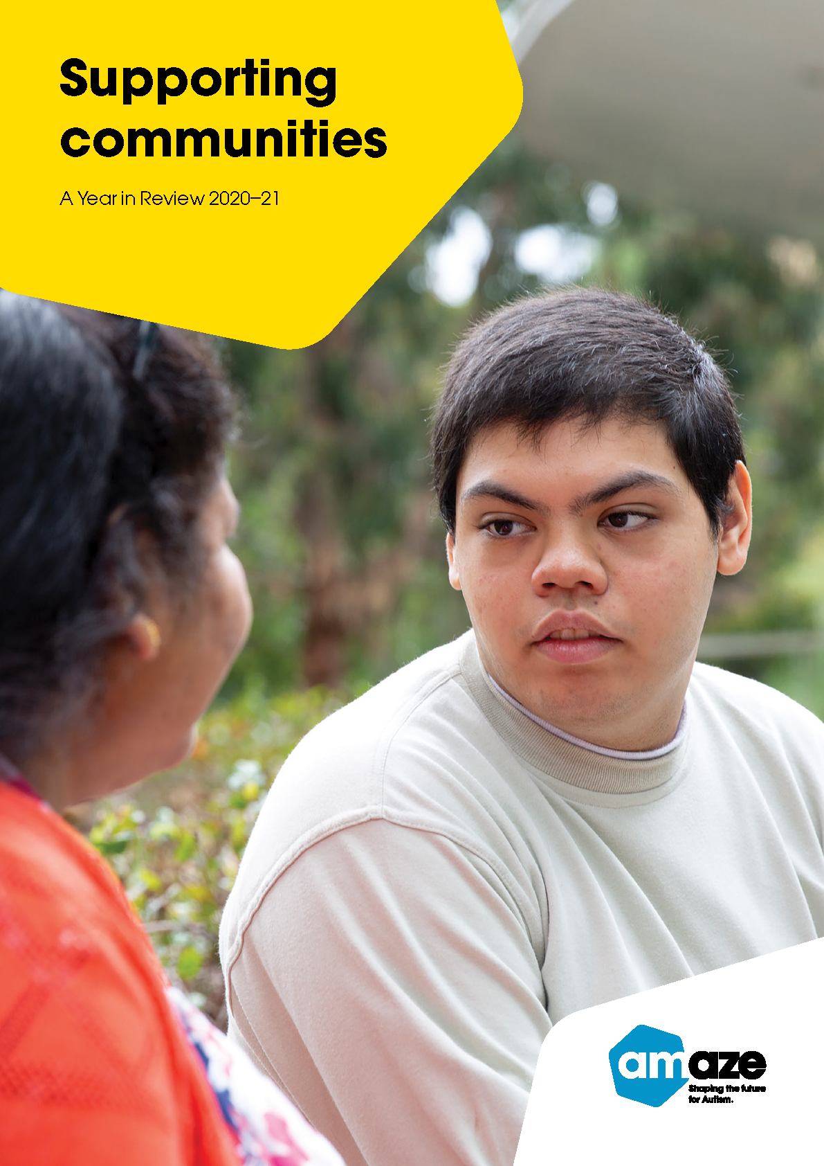 Amaze Annual Review 2020-2021 released - Amaze